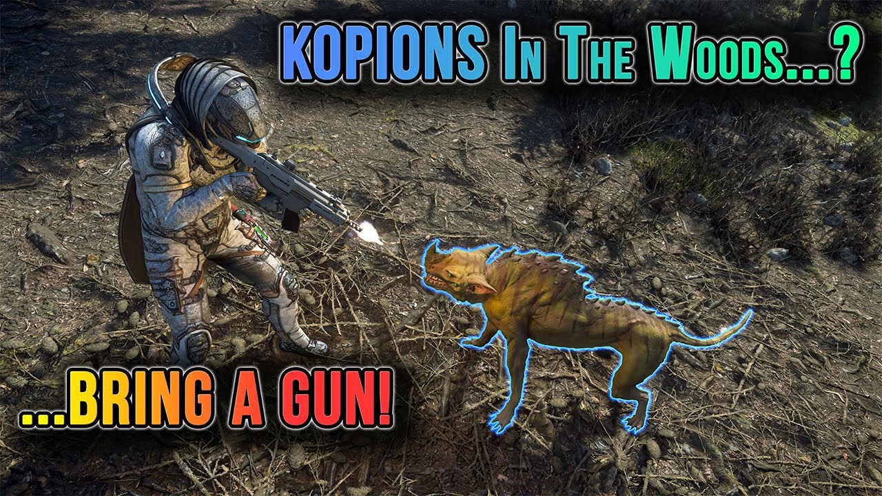 Kopion Encounter: Beware The Forest's Alpha Predator! | Star Citizen 3. ...