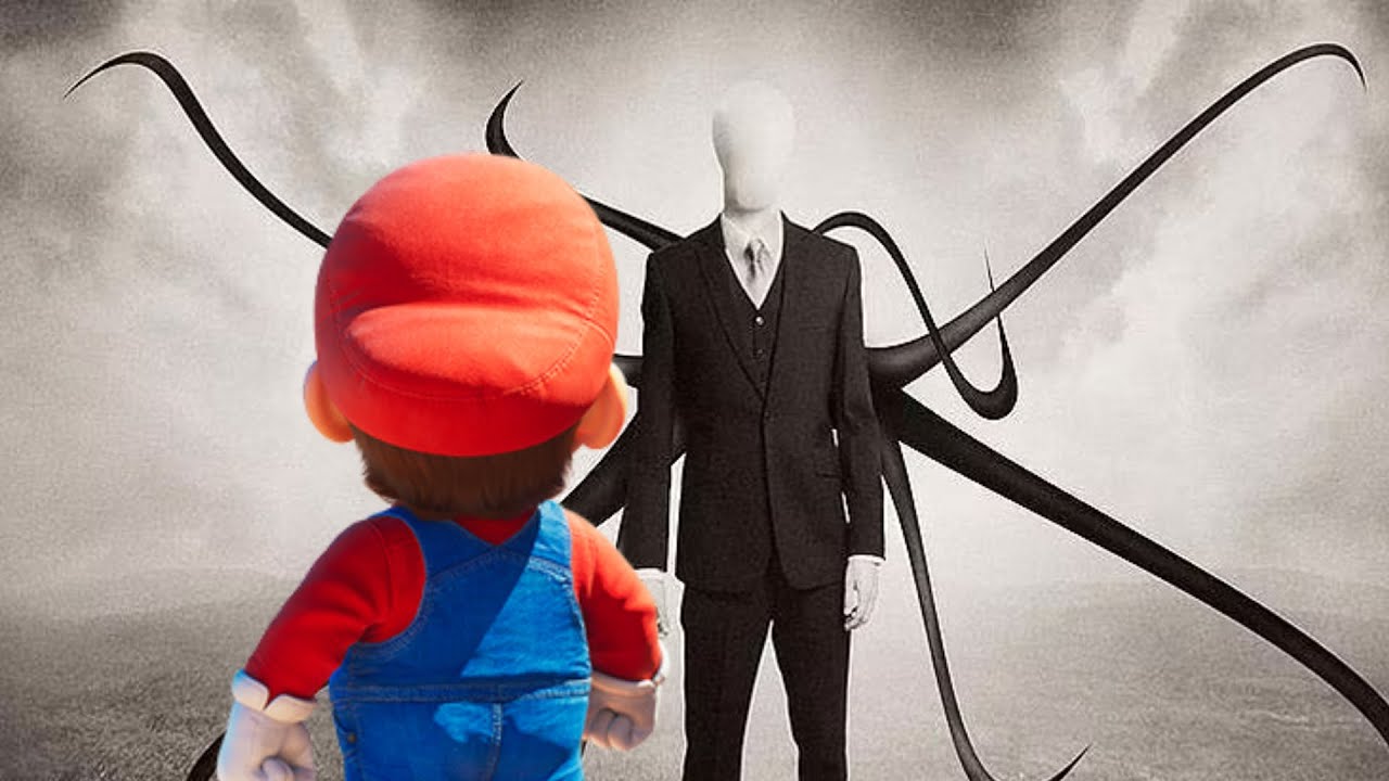 Mario Meets Slenderman - YouTube