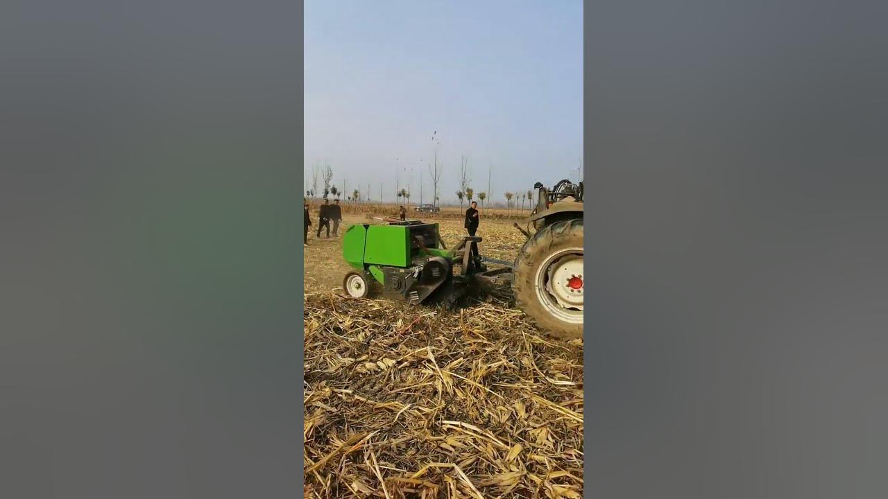 Straw Crushing And Baling Machine Straw Baling Machine Strawbaling And