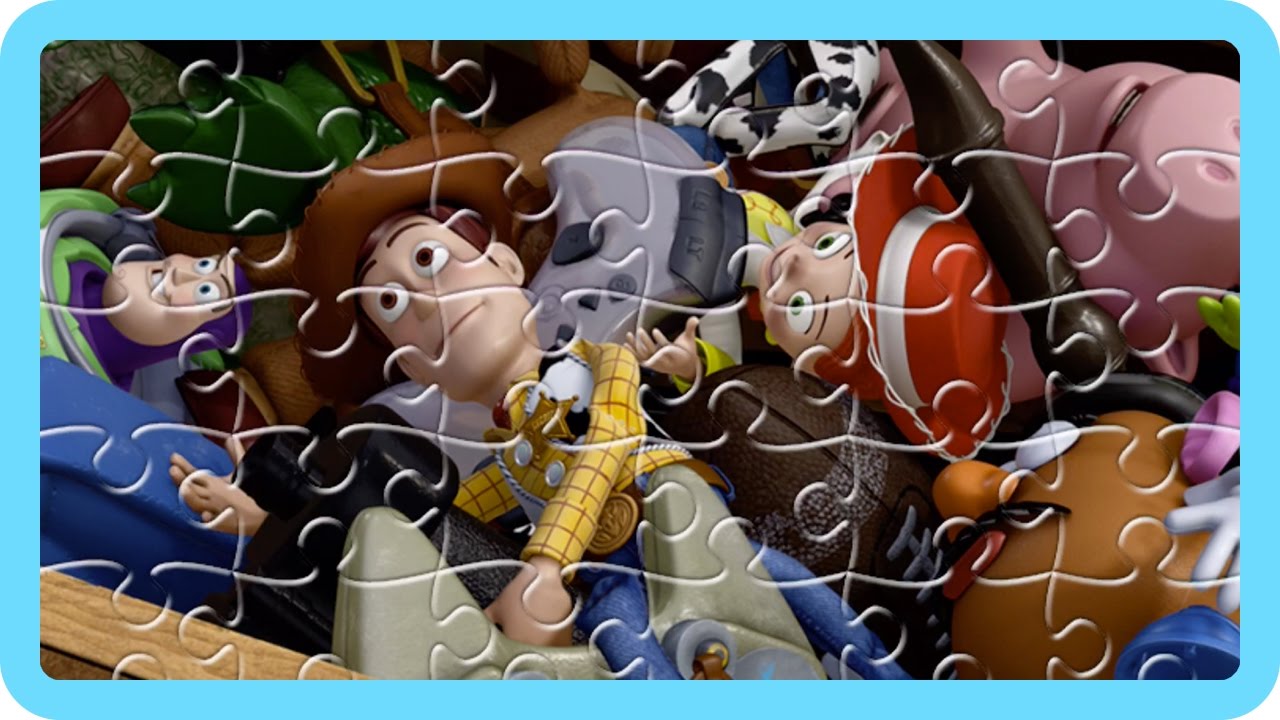 Disney Pixar Toy Story Toys in a Box Jigsaw Puzzle - Toy Story Puzzles ...