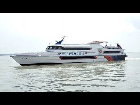 Ini lah Kapal Besar MV. Batam Jet 5 Kapal Fery tujuan Batam #kapal # ...