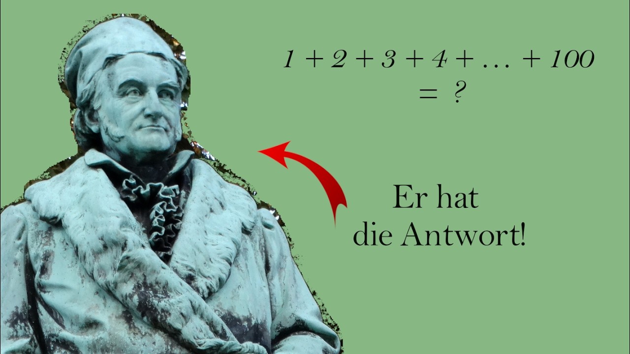 Gauss'sche Summenformel einfach erklärt - YouTube