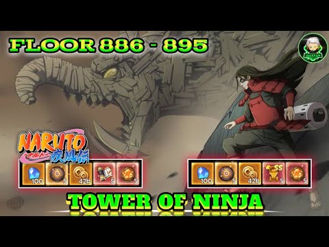 Ultimate Ninja AFK | Ninja Glory Tower Of Ninja 886 - 895 - YouTube