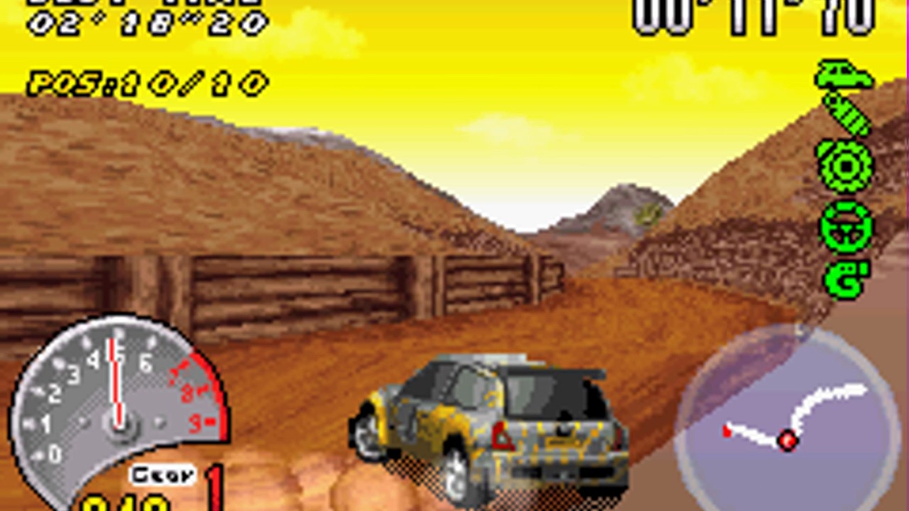 V-Rally 3: Best 3D GBA game - YouTube