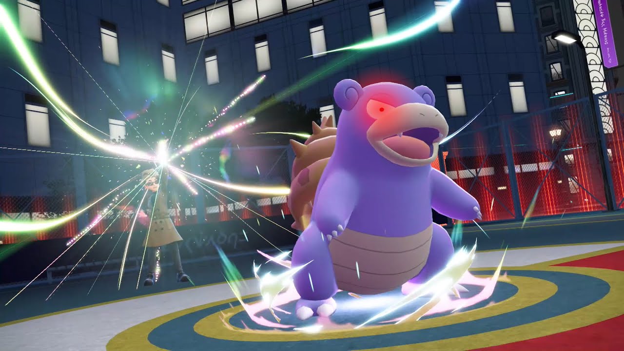 Shiny Slowpoke, Slowking & Mega Shiny Alpha Slowbro | Pokémon Legends Z ...