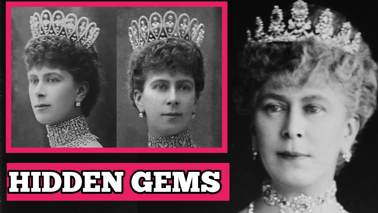 Discovered🛑 The Lost And Found Diamond Tiaras Of Queen Mary - YouTube