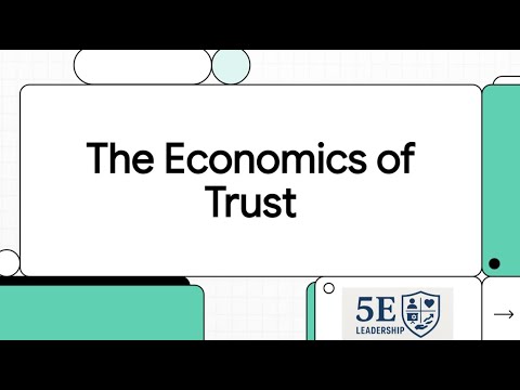 The Economics of Trust - YouTube