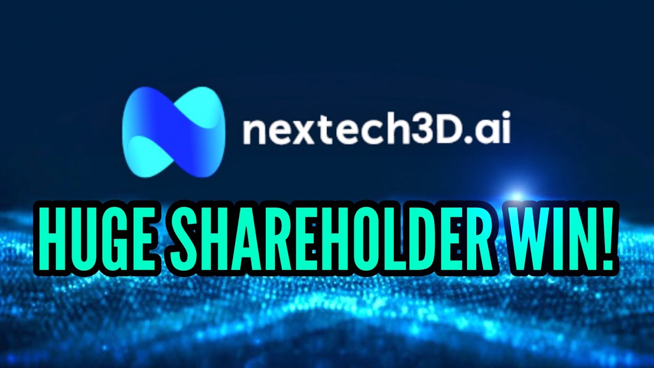 NexTech | Huge Shareholder Win! - YouTube