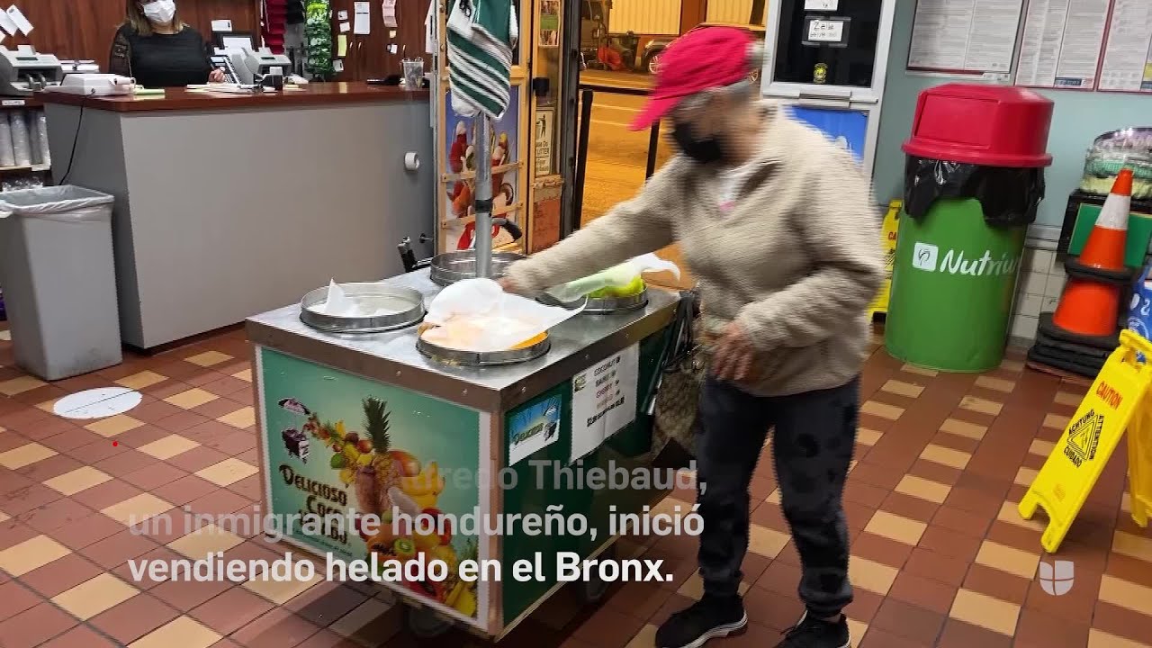 El Delicioso Coco Helado y su historia de éxito en el Bronx - YouTube