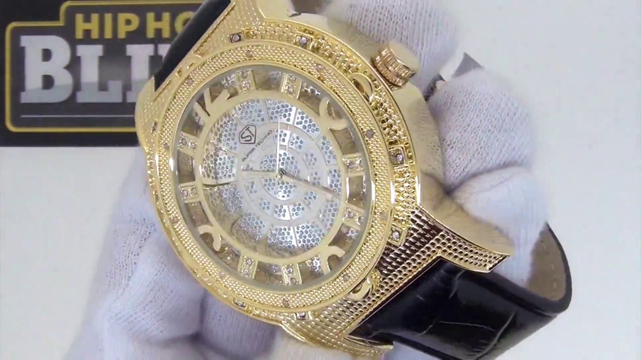 Diamond Super Techno Watch - YouTube