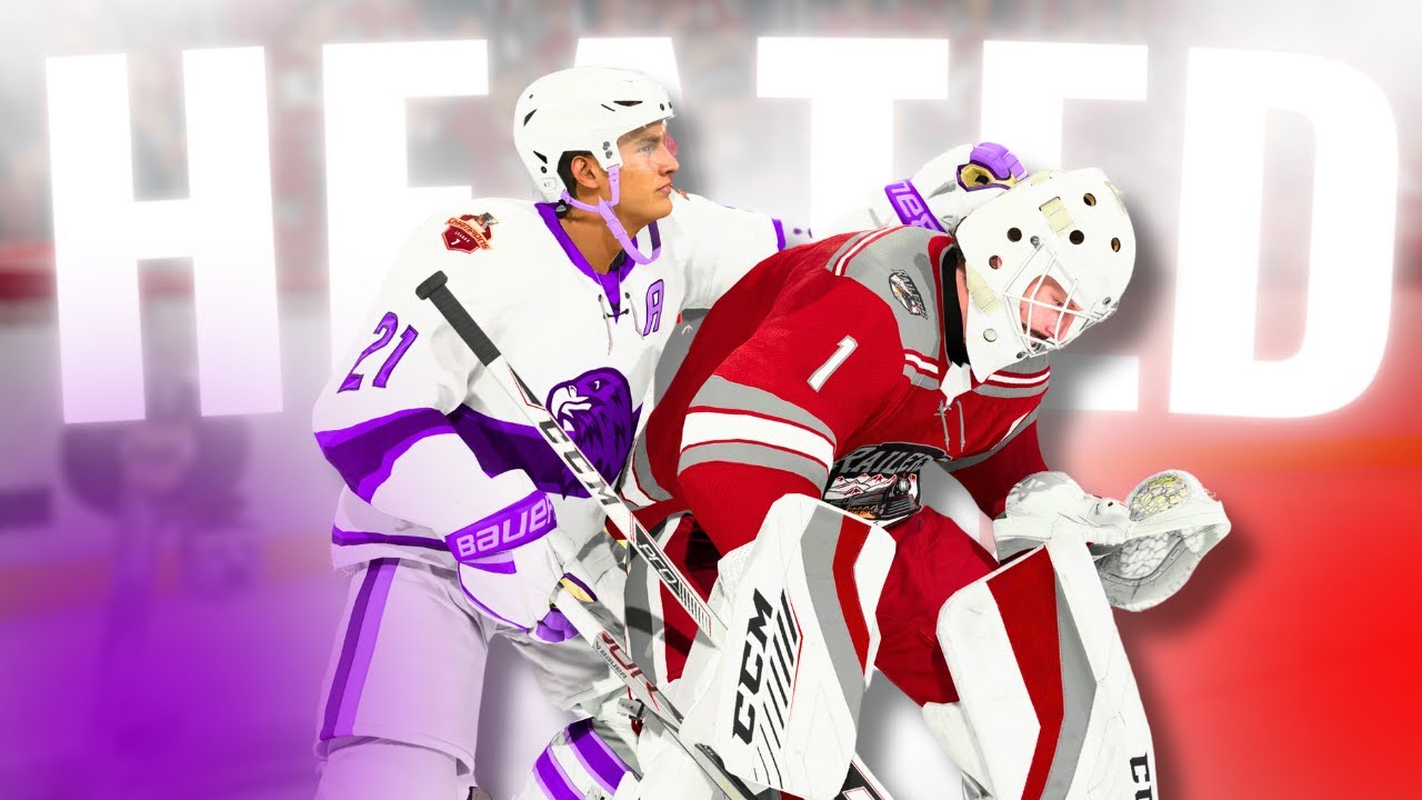 Heated Games - Nhl 24 Eashl 3v3 Gameplay - YouTube