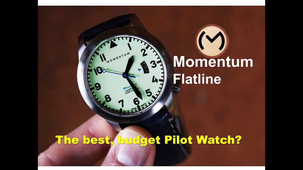 Momentum Flatline (fully lumed dial) - Is this the best, budget Pilot ...
