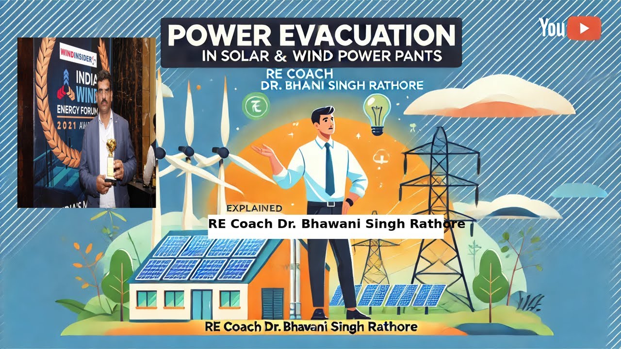"Power Evacuation in Solar and Wind Power Plants | RE Coach Dr. Bhawani ...