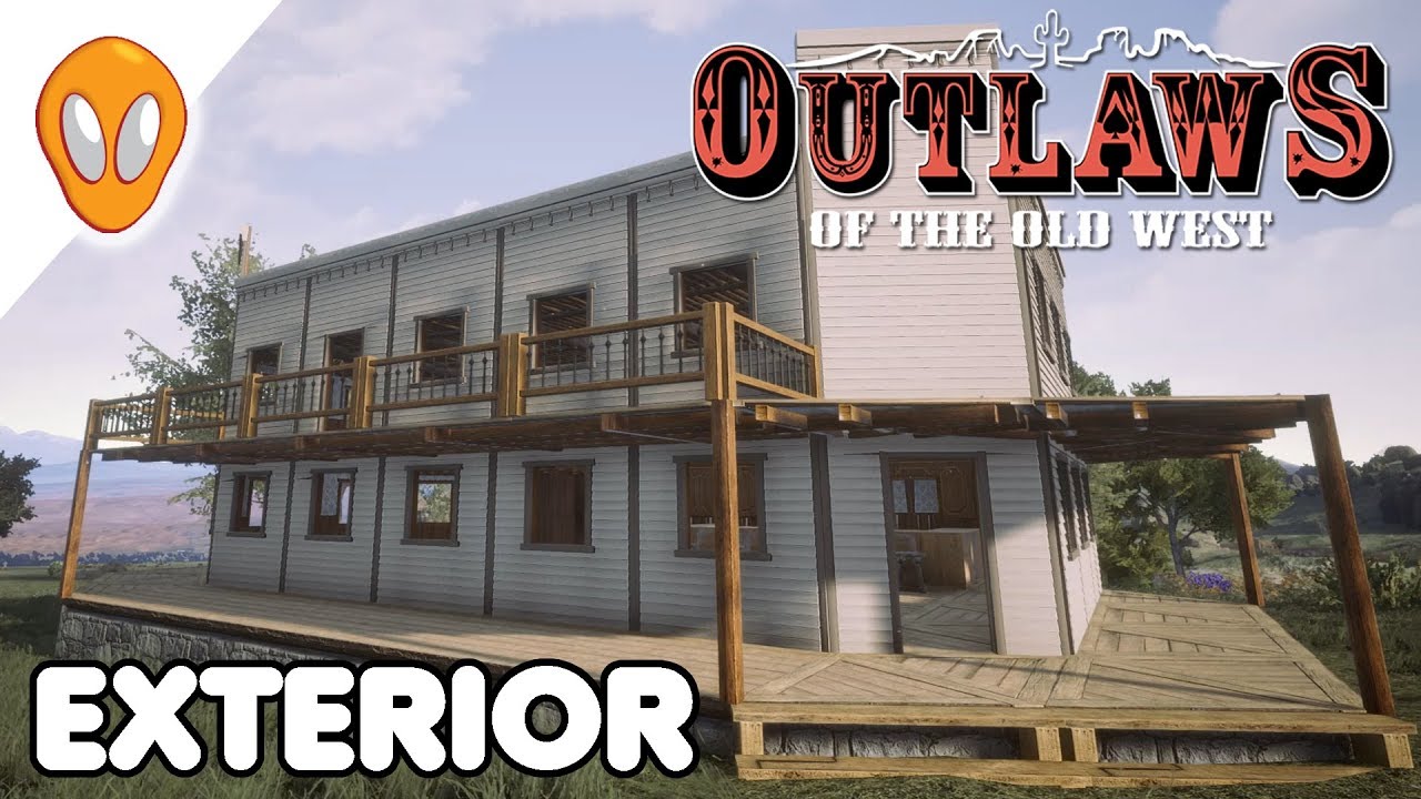 Saloon Exterior | Outlaws of the Old West Ep 20 - YouTube