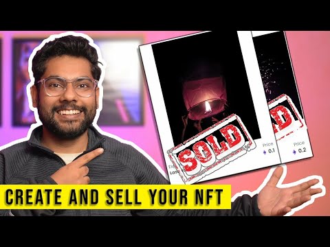 How to CREATE and SELL Your NFT in INDIA ! 3 Easy Steps🔥! | Hindi - YouTube