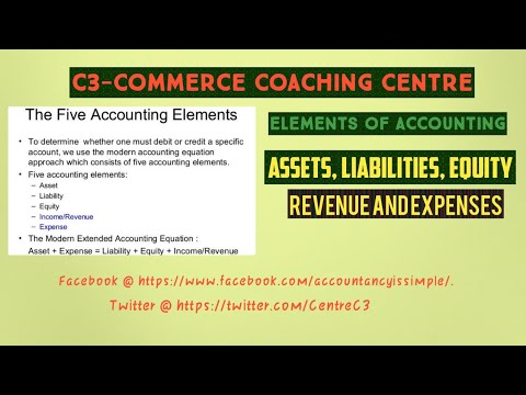 Assets and Liabilities - Elements of Accounting - YouTube
