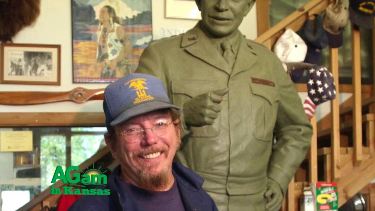 Around Kansas - The Late Sculptor, Jim Brothers - July 6, 2016 - YouTube