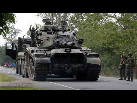 Military Tank on pune road | Indian Army BMP - 2 Sarath - YouTube