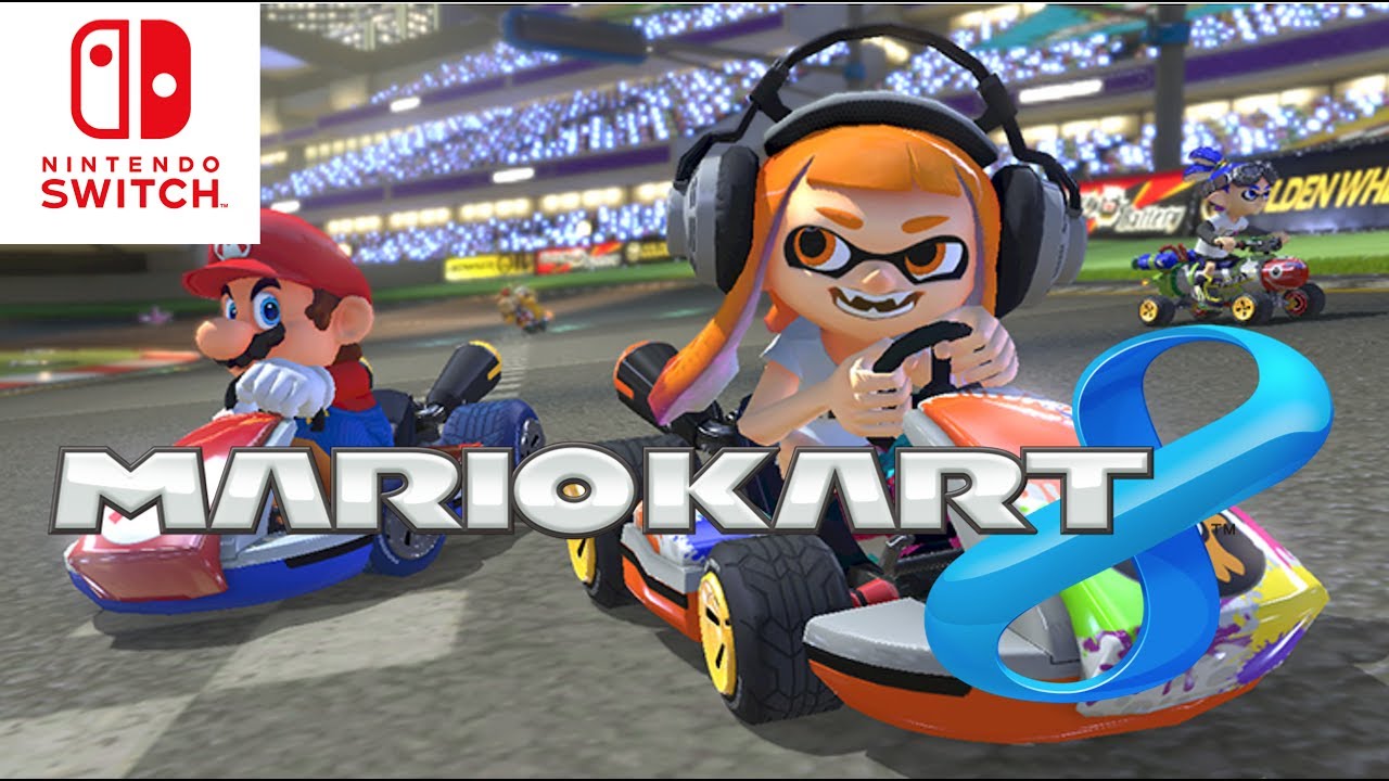 Mario Kart 8 Deluxe - Splatoon - YouTube