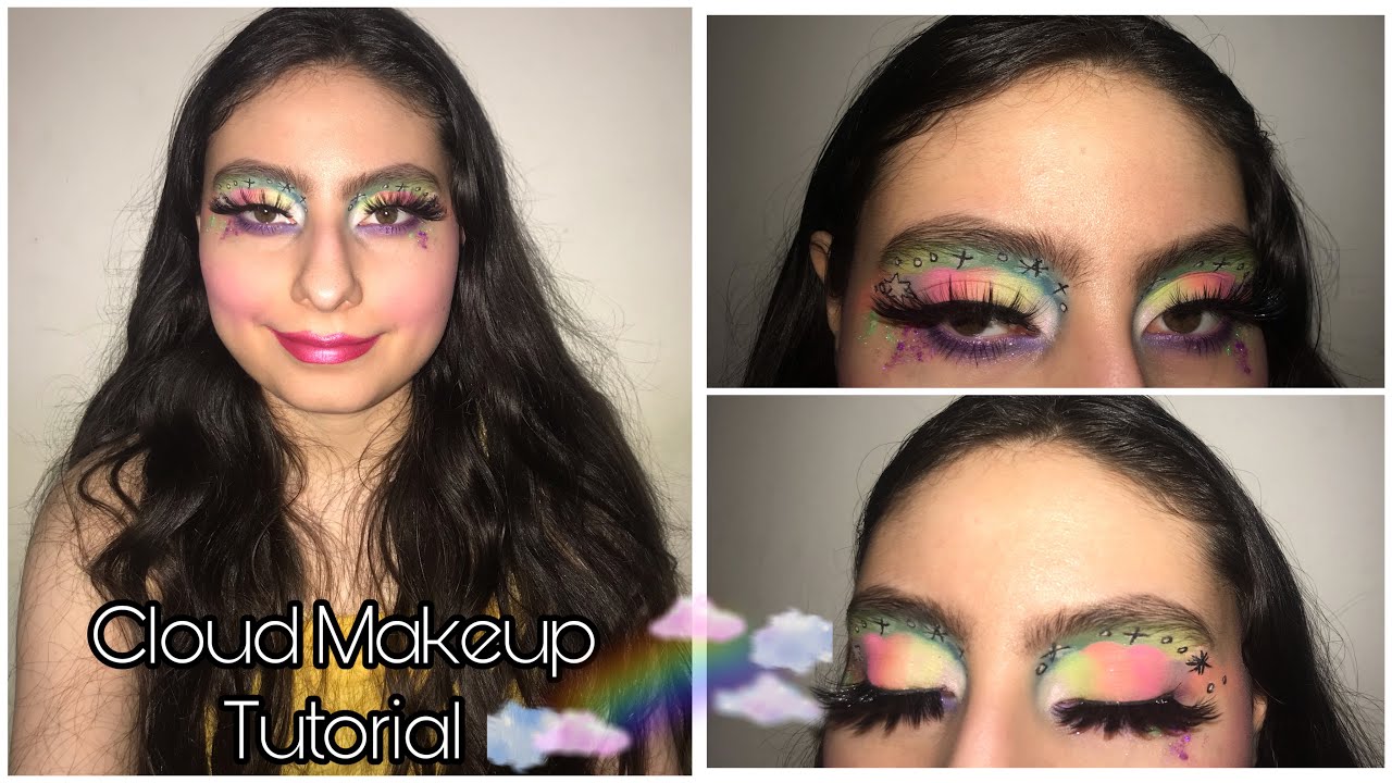 Cloud Makeup Tutorial ☁️🌈 - YouTube