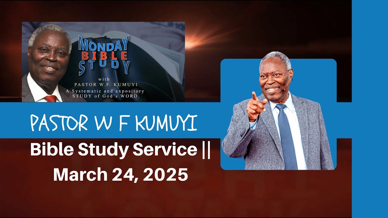 Bible Study Service || March 24, 2025 - YouTube