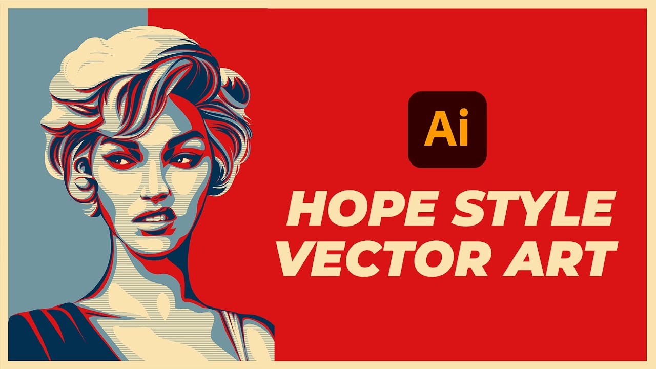 Woman Hope Style Vector | Adobe Ilustrator - YouTube