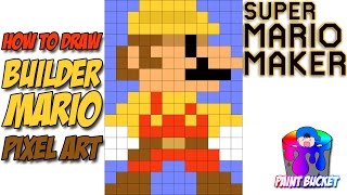 8 Bit Mario Jumping Grid