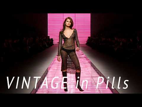 Vintage in Pills VERSACE Fall 2001 Milan - Fashion Channel