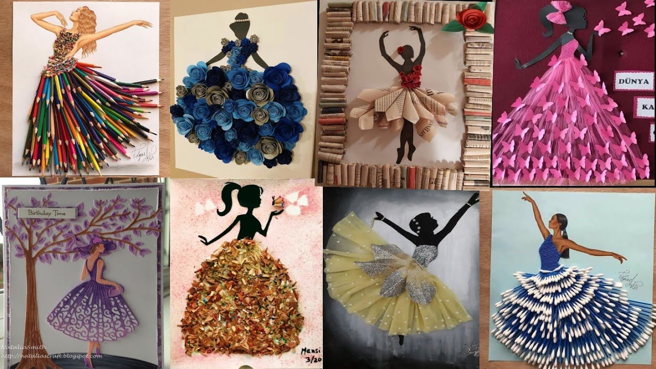 Beautiful Handmade Barbie's Art and Crafts|| Most Beautiful Handmade ...