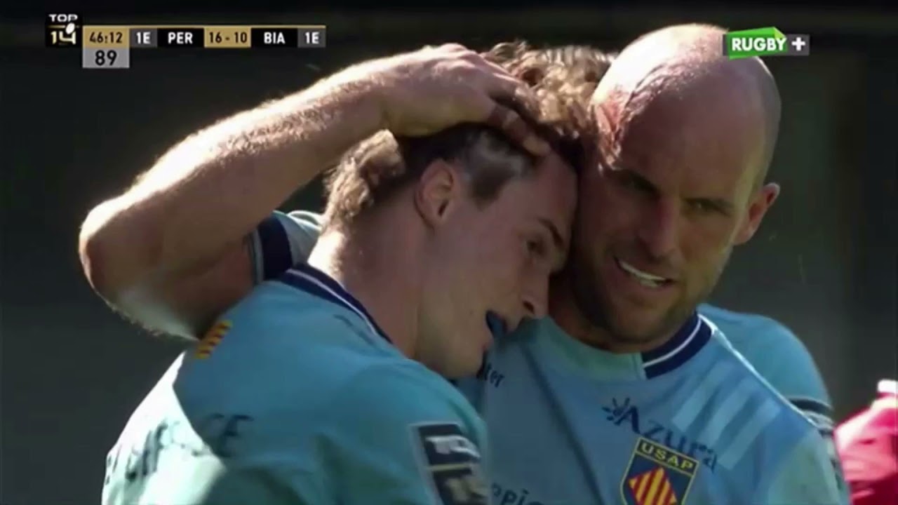 TRISTAN TEDDER - USAP VS BIARRITZ - YouTube