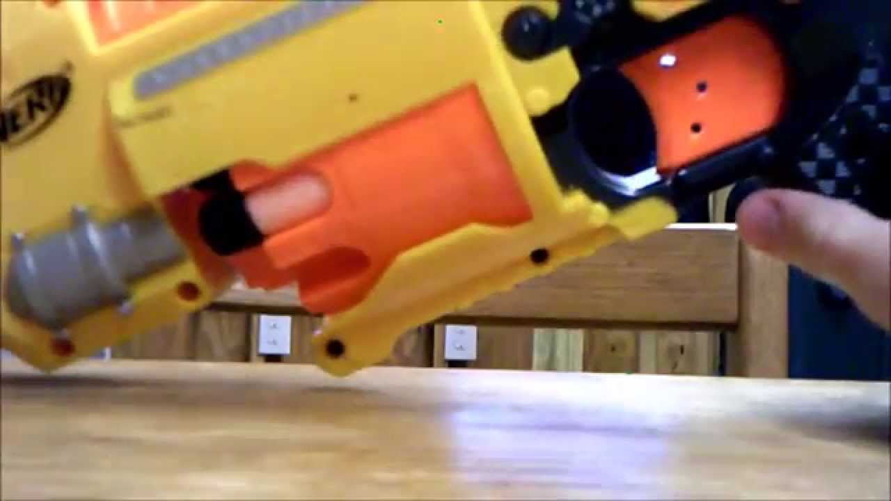 Nerf Barricade Rev-10 review - YouTube