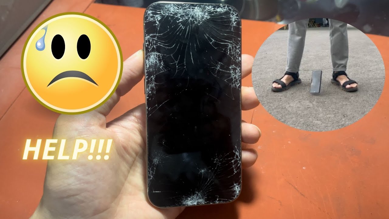 Restore iPhone 14 pro Screen Crashed When Dropped - YouTube