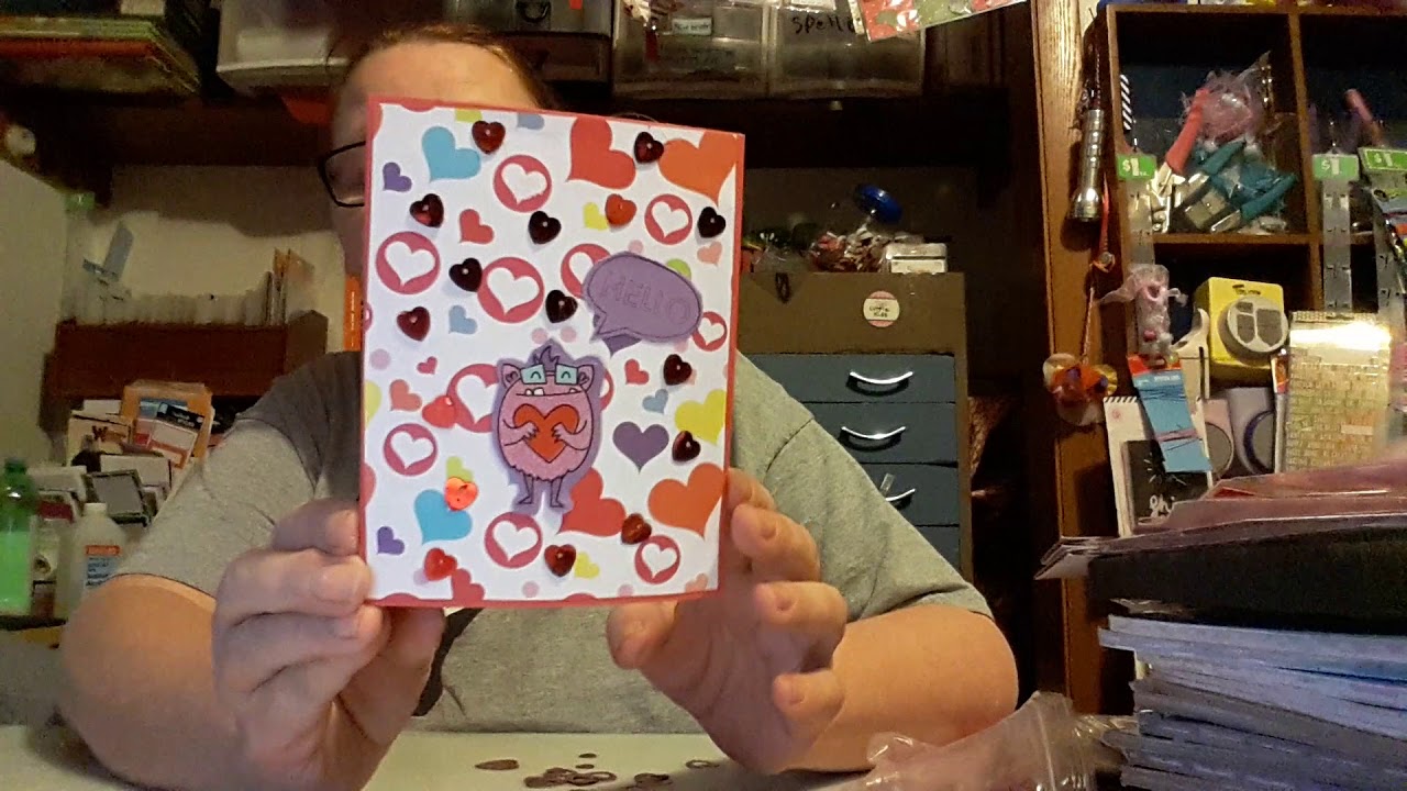 Part 2 How to make a cute simple cards using stickers and $1.00 items ...