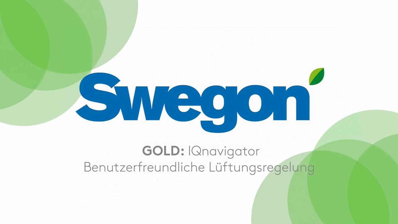Swegon GOLD RX - IQnavigator - YouTube