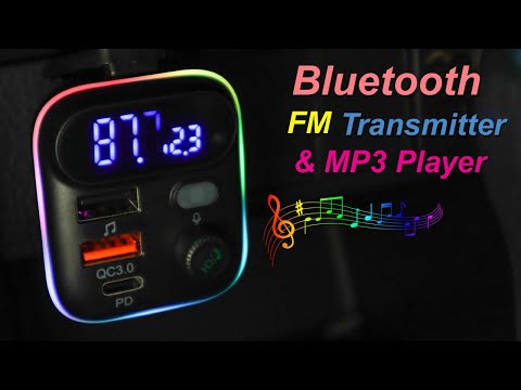 Bluetooth FM Transmitter & MP3 Player