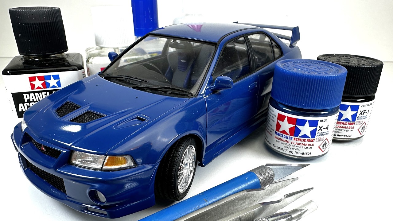 Building a Miniature Mitsubishi Lancer Evo 6 by Tamiya [FULL BUILD ...