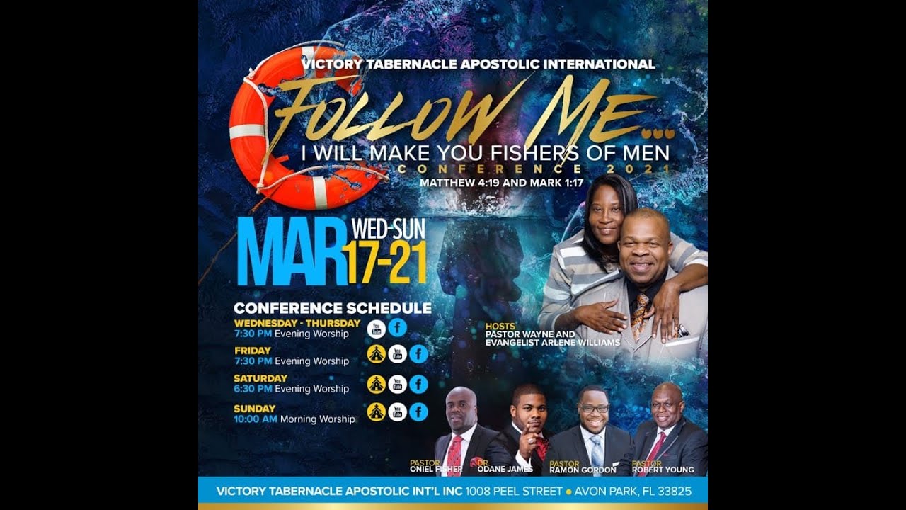 Sunday Morning Conference 2021 | Pastor Ramon Gordon | Topic "Let's Go ...