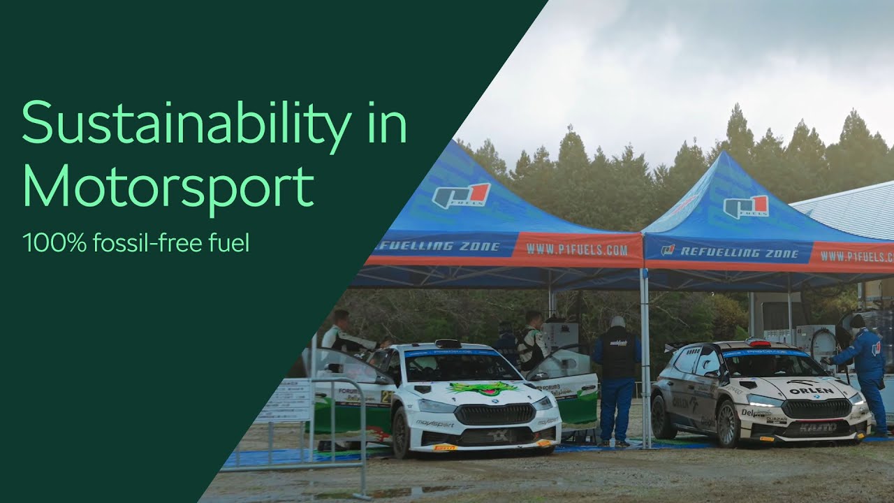 Sustainability in Motorsport: 100% fossil-free fuel - YouTube