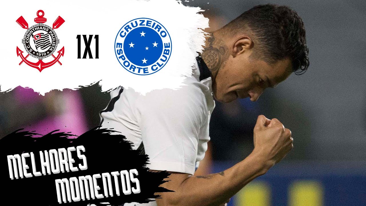Corinthians 1 x 1 Cruzeiro - Melhores Momentos - Campeonato Brasileiro ...