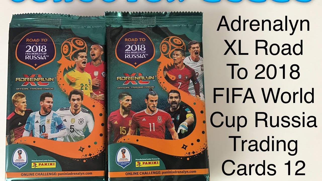 Adrenalyn XL Road to 2018 FIFA World Cup Russia trading cards 12 packs ...