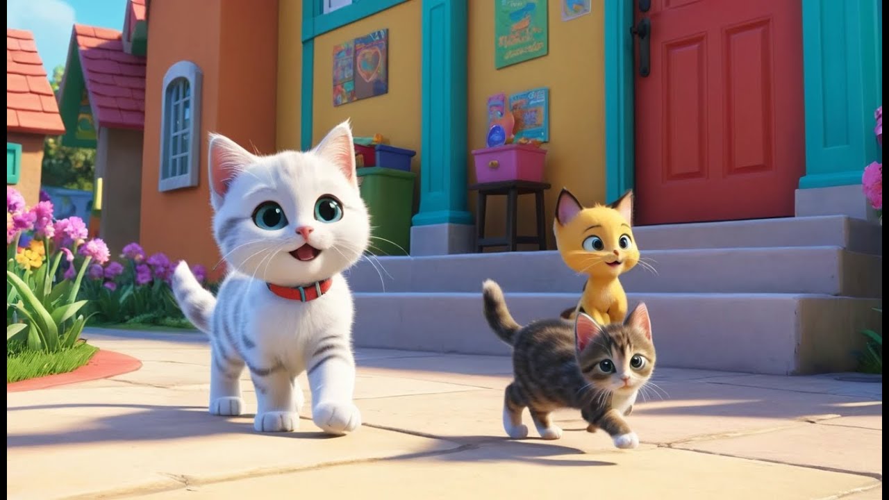 Emma Had a Tiny Cat | Fun Nursery Rhyme for Kids | Sing-Along Song ...