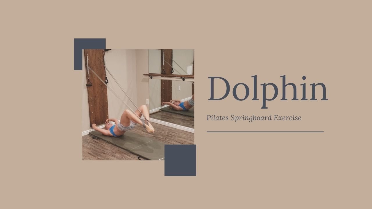 Dolphin: Pilates Exercise Demonstrated on the Springboard - YouTube