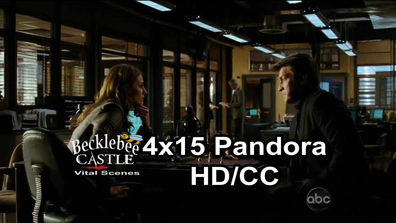 Castle 4x15 Pandora - "She Is Not My Partner, You Are" (HD/CC) - YouTube