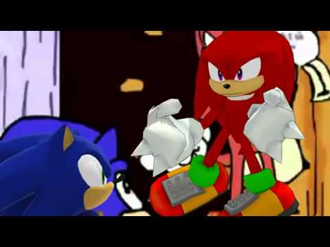 MMD Knuckles sings at Sonic - YouTube