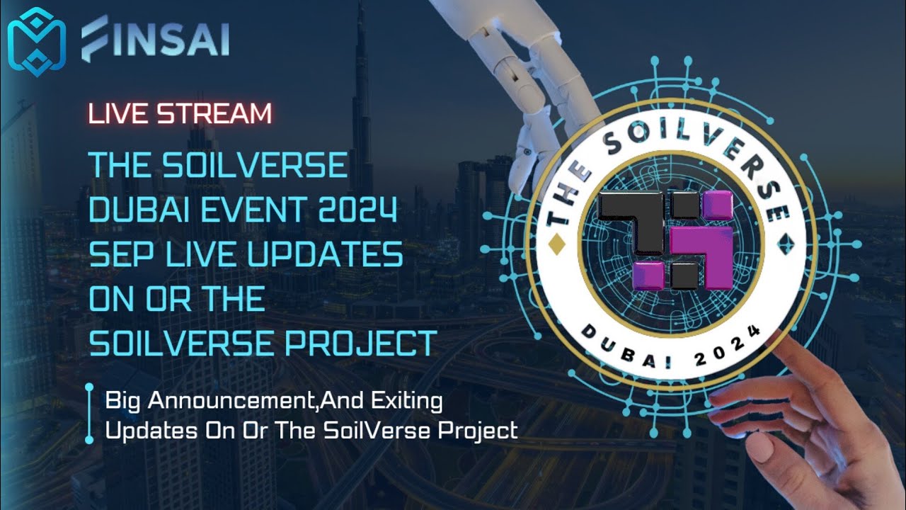 The SoilVerse Dubai Event SEP 2024 Live Updates🎯📈||Lpnt Latest News ...