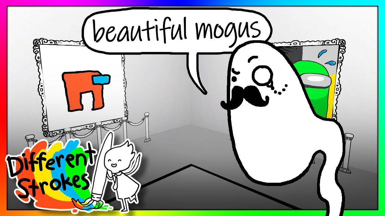 Beautiful Mogus Art, And MORE! (Different Strokes Gameplay) - YouTube
