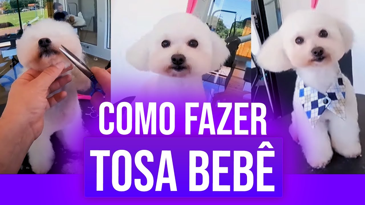 COMO FAZER TOSA BEBÊ AULA COMPLETA - YouTube