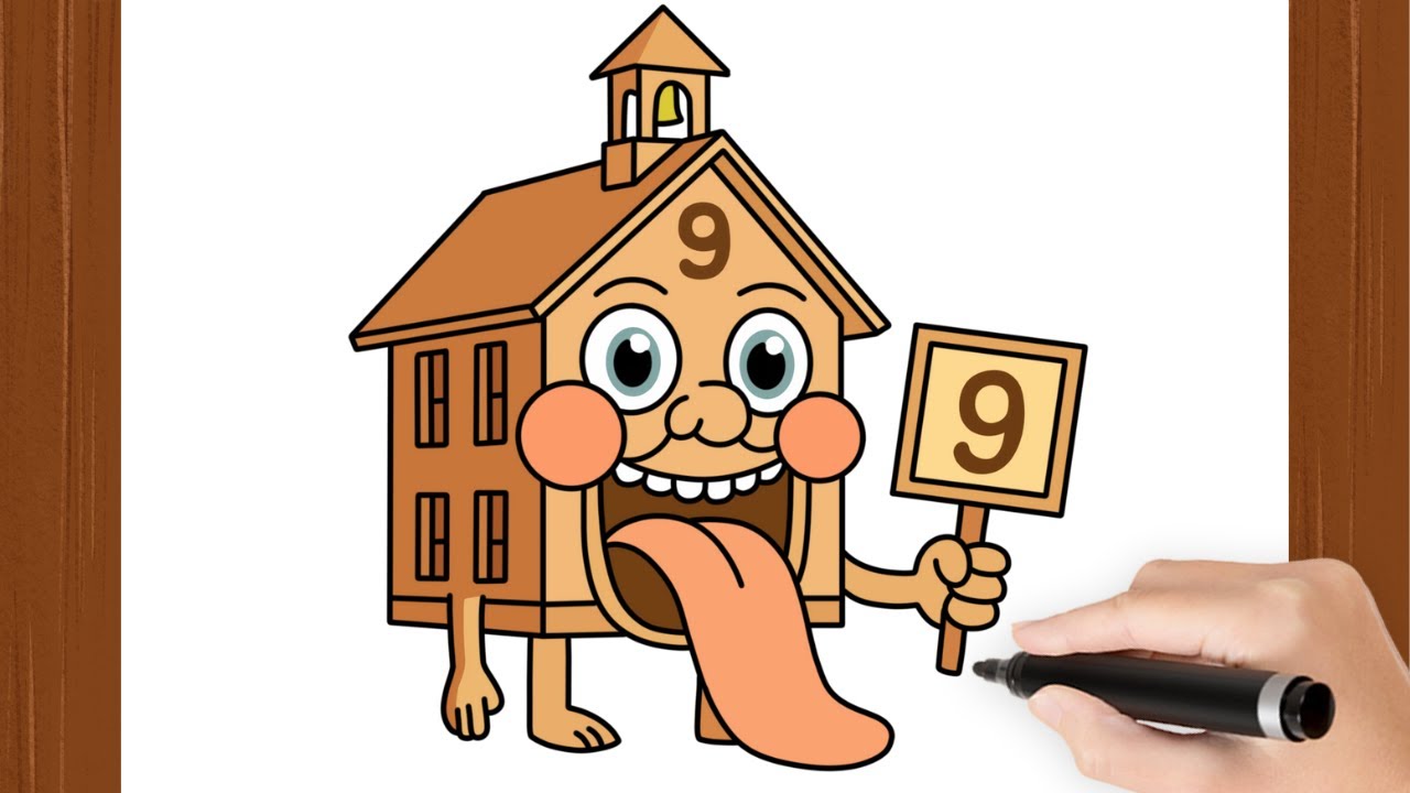 How To Draw a ESOK SEKOLAH I BRAINROT I Easy - YouTube