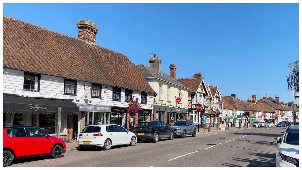 Headcorn, Kent - a late summer visit to a wonderful village - YouTube