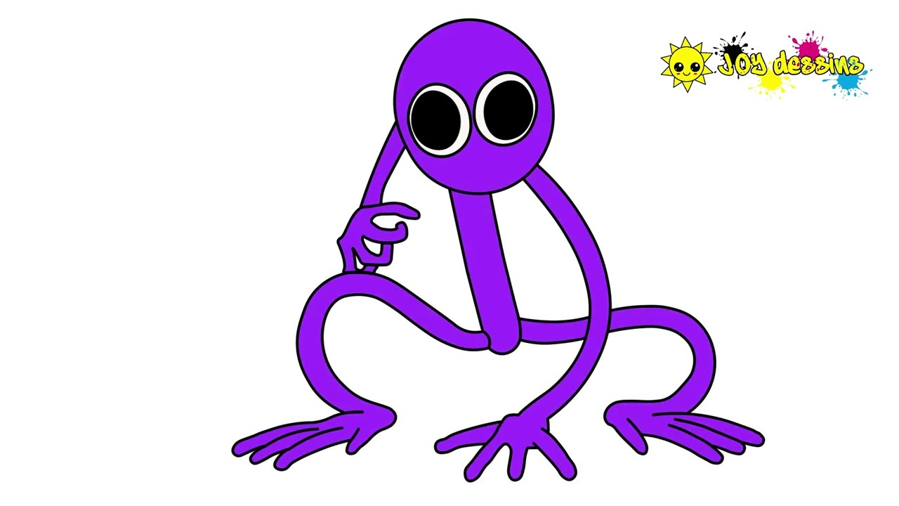 Comment Dessiner Le Bleu De Roblox Rainbow Friends Vs